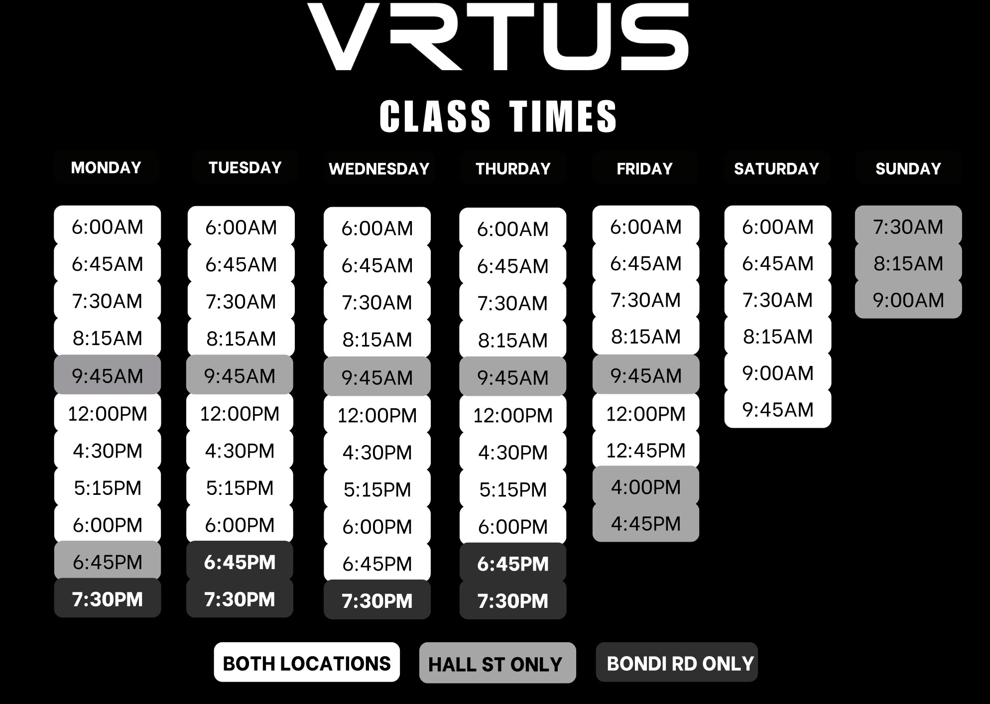 Our Locations - VRTUS